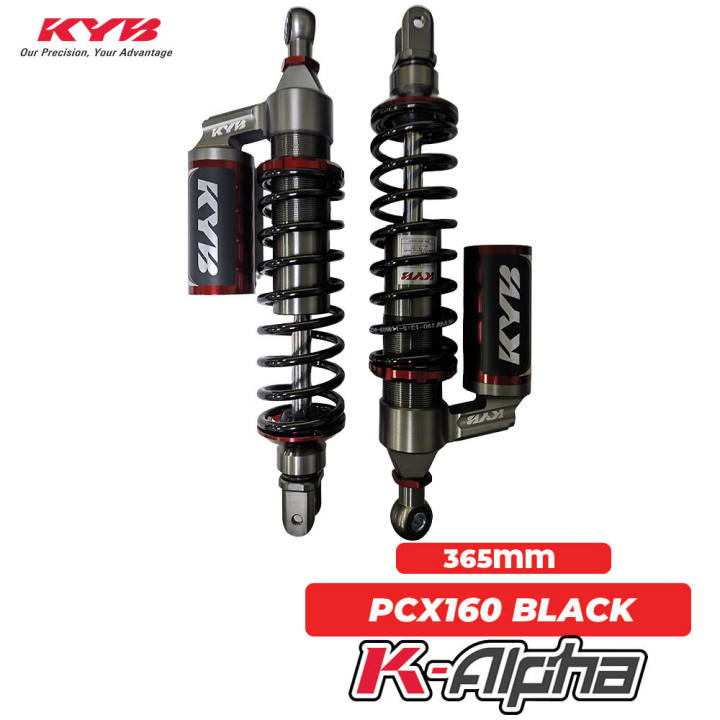 KYB K-Alpha PCX160 [365mm] Motorcycle Shock Absorber (Made in Thailand ...
