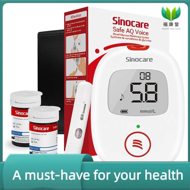 health Safe AQ Blood Glucose Monitor mmolL Diabetes Testing Kit Blood ...