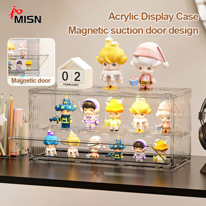 MISN Acrylic Transparent Storage Box PopMart Display Box Stackable ...