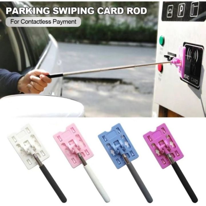Adjustable Card Holder Monopod Stick 65cm TNG Touch n go Card Hand ...
