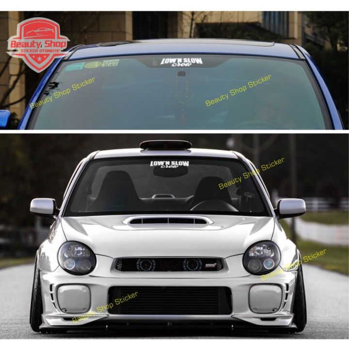sticker stiker mobil jdm low n slow stiker jdm racing | Lazada Indonesia