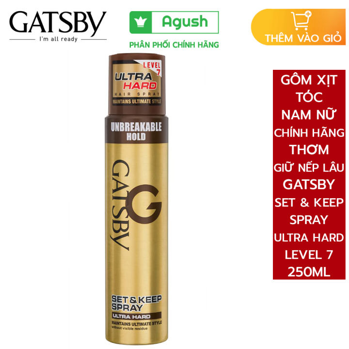 Gôm xịt tóc nam nữ thơm tạo kiểu siêu cứng giữ nếp lâu chính hãng nhật ...