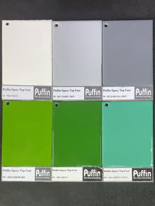 CAT LANTAI EPOXY MULTI LAYER PUFFIN 193 1KG - TOPCOAT FLOOR COATING ...