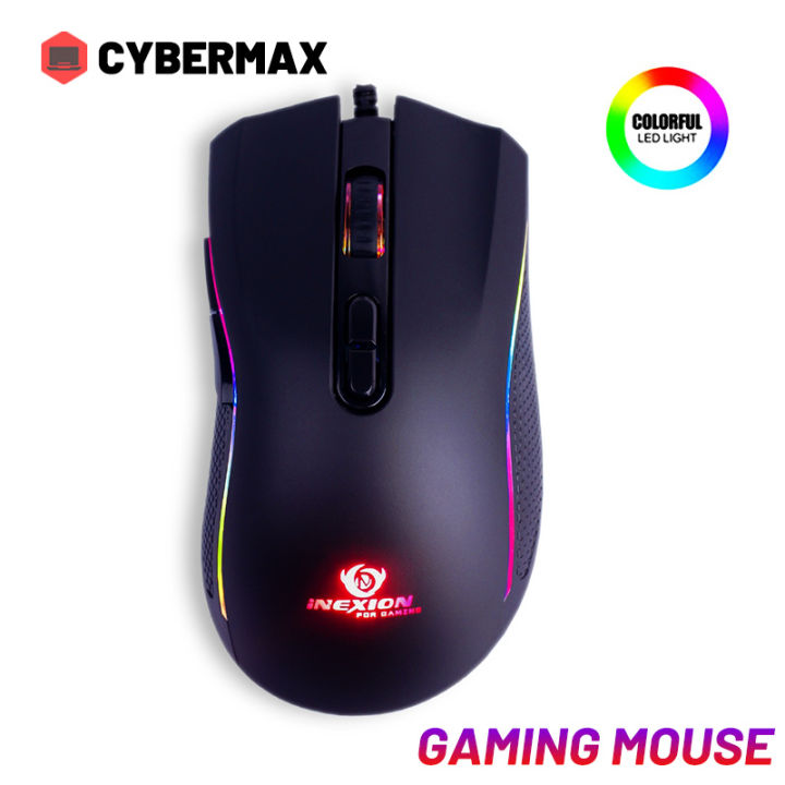 Nexion Gaming Mouse New Design RGB 7D Breathing Light PC Computer Or ...