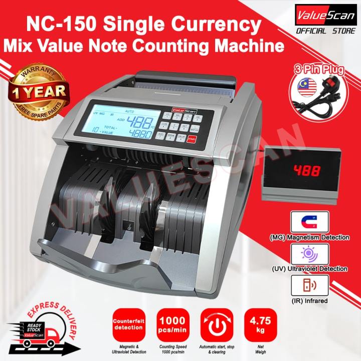Valuescan NC-150 Money Bank Note Counting Machine | Lazada