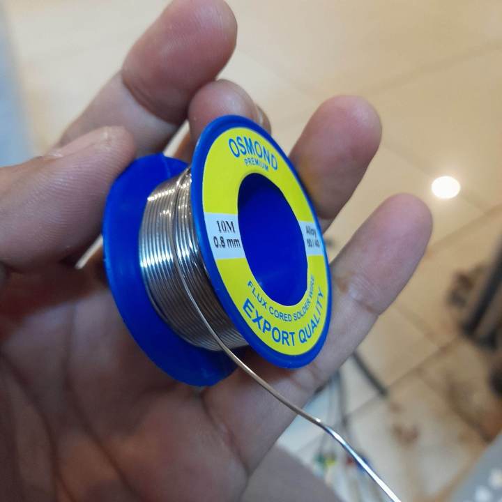 Timah Solder PANCING 0.8 - 1.6 mm 10M / TImah Solder ROLL KECIL/TIMAH ...
