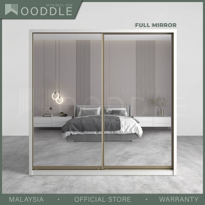 [FREE Shipping & FREE Installation] Wooddle Melamine 8x8 FT Sliding ...