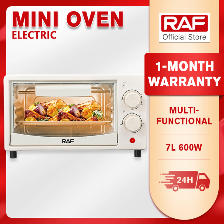 RAF Electric Oven 7L Table Oven Mini Home Oven Simple Rotary Operation Multi-Function for bread ...