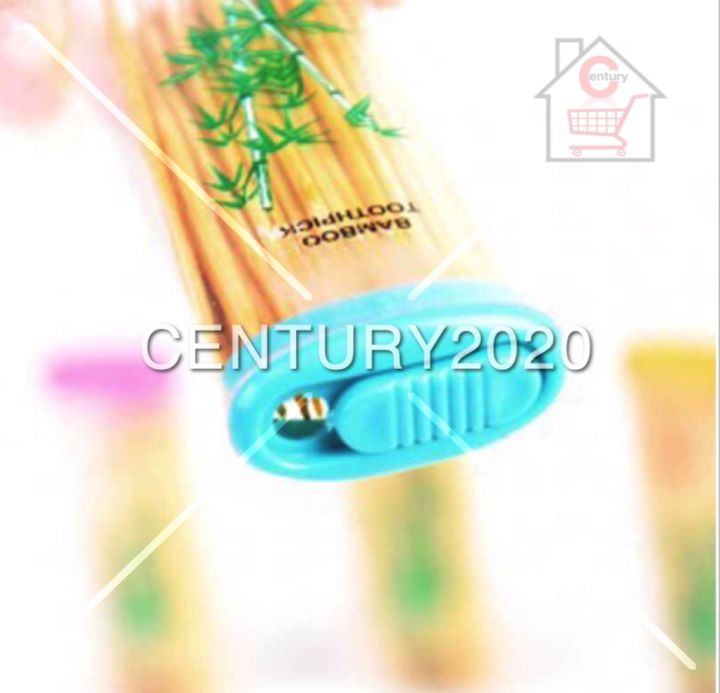 Toothpick Bamboo Toothpicks Lighter Tube Model Double-Side Sharp 1 tube ...