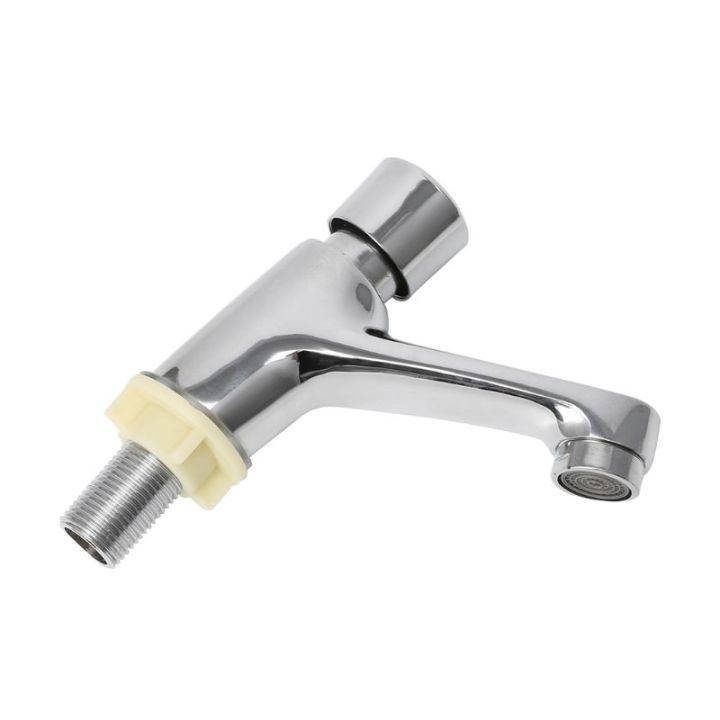 [Hot Sale] Auto Self Closing Water Saving Tap Bathroom Basin Cold ...