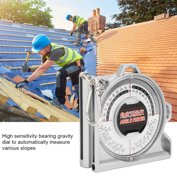 Angle Protractor Inclinometer Easy Reading Magnetic Angle Finder ...
