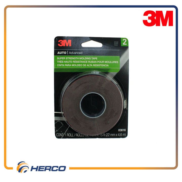 3M 3616 Molding Tape .875in x 15 ft 1 Roll/pack | Lazada PH