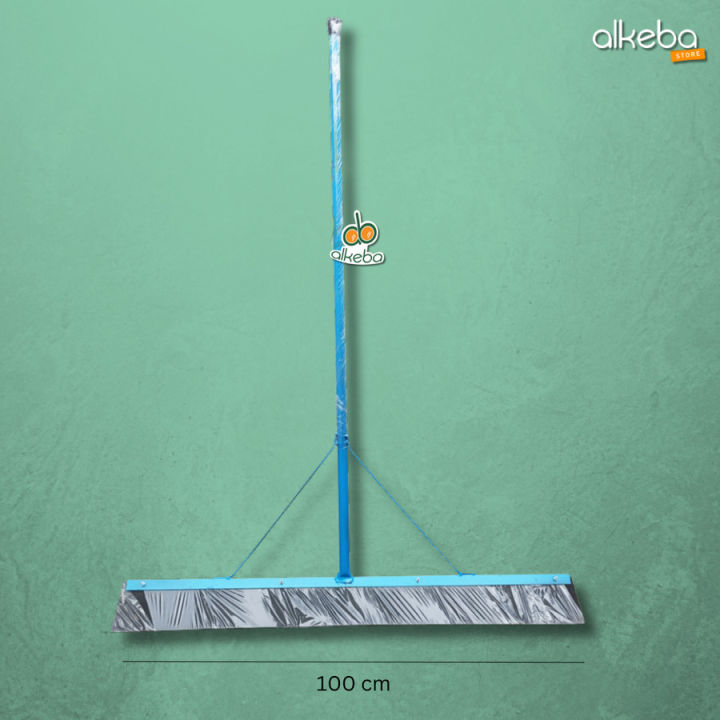 Wiper lantai 100 cm gagang besi / serokan air floor squeeze 1 meter ...
