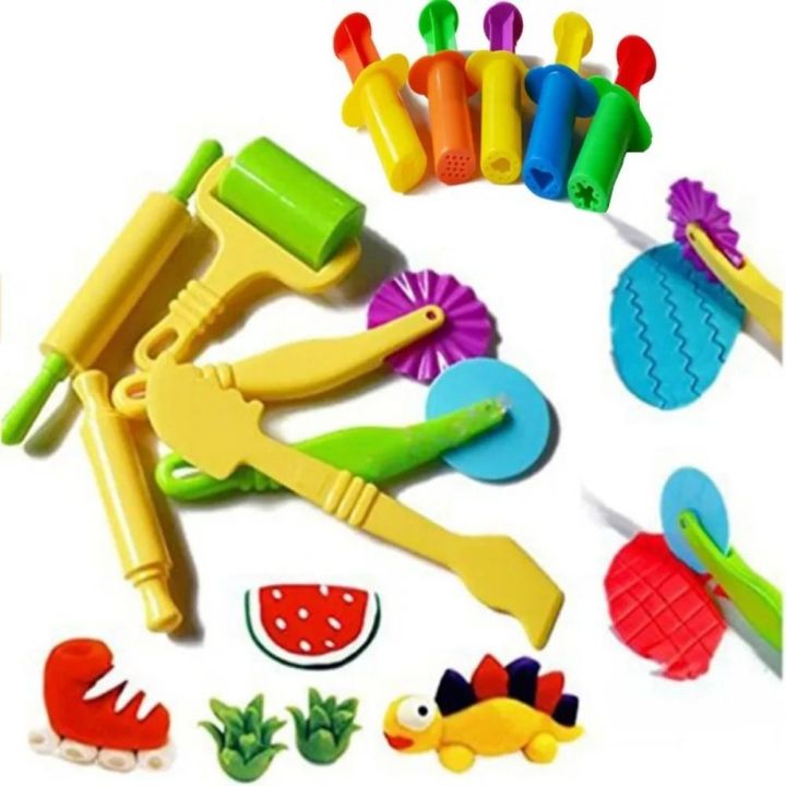 BEIBEI Plastic Playdough Model Tool Clay Toys 3D 3D Plasticine Tools ...
