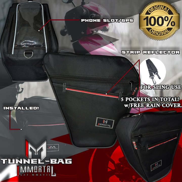 Centerbag Tunnel Bag for Honda Click 125 150 Strong Cordura Fabric with ...