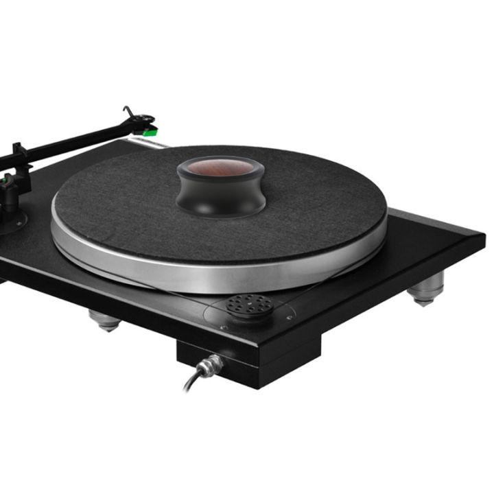 【Online】 76mm Diameter Lp Vinyl Turntables Aluminium Wood Record Weight ...