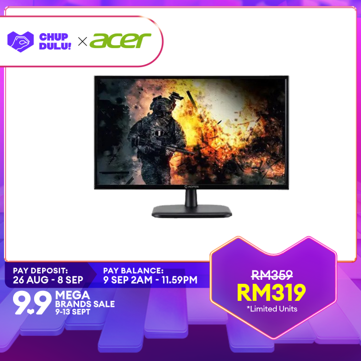 Acer Monitor Aopen 24CV1YH (23.5 Inch | FHD | VA | 100Hz) | Lazada