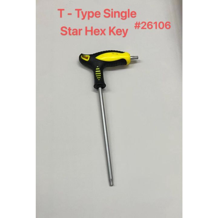 Duwell T Type Star Hex Key 5-12mm Allen Wrench Screwdriver | Lazada PH