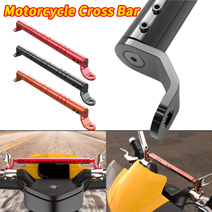 PMShop Motorcycle Universal CNC Crossbar Bracket for Water holder phone ...