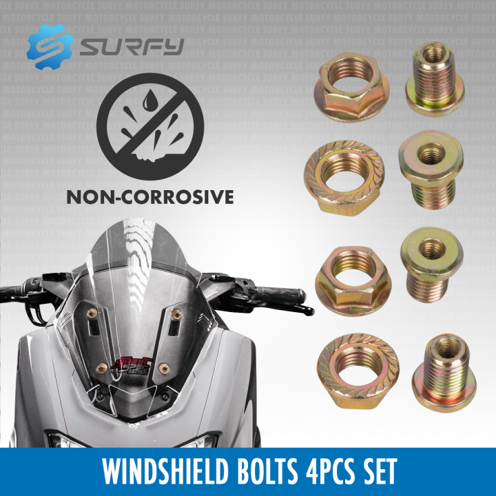 Anti Crash Windshield Visor Bolt 4Pcs/Set Inner Bolt For Nmax ADV PCX ...