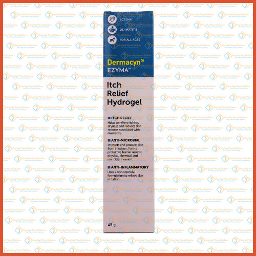 Dermacyn EZYMA Hydrogel 45G Itchy Relief Anti-Microbial Anti ...