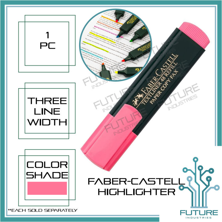 Highlighter High Lighter Faber Castell Brand: Sold per piece Choice of ...