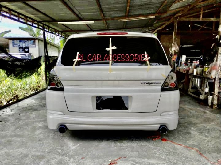 Honda Odyssey rb1 rb2 mugen boot trunk spoiler ducktail lip 2005 2006 2007 | Lazada