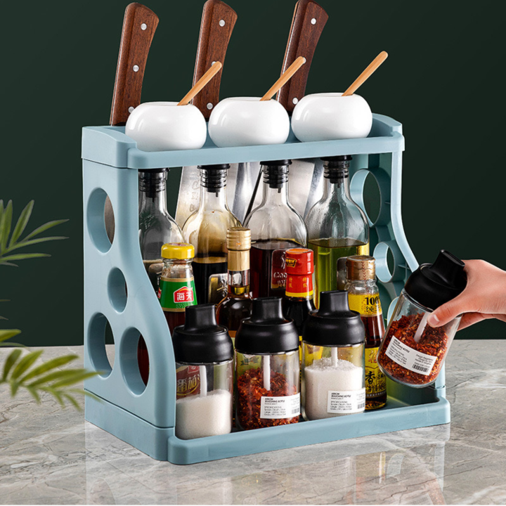 Kaisa Villa TOP SELLING 2LK Multifunction Organizer 2 Layer Kitchen ...