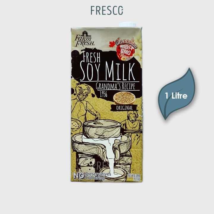 Farm Fresh UHT Fresh Soy Milk - 1L | Lazada