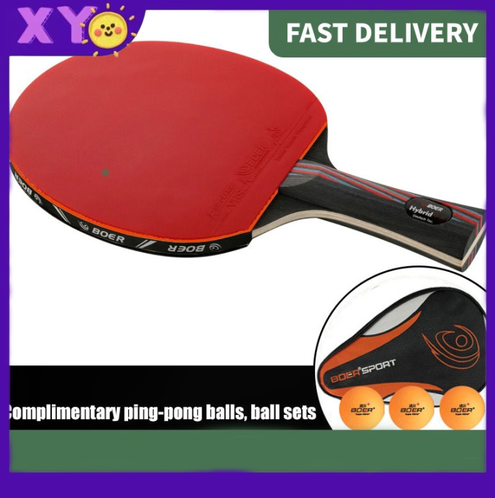 Original Boer 9.8 Table Tennis Racket Finished Pingpong Rackets Two ...