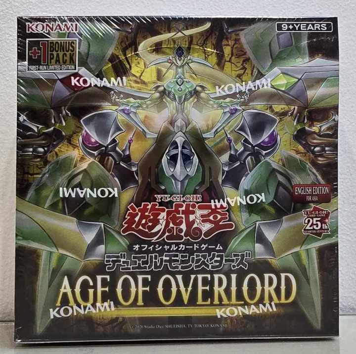 Yu-Gi-Oh! AE 25th Anniversary Age of Overlord Booster Box 30s (Asia English) | Lazada PH