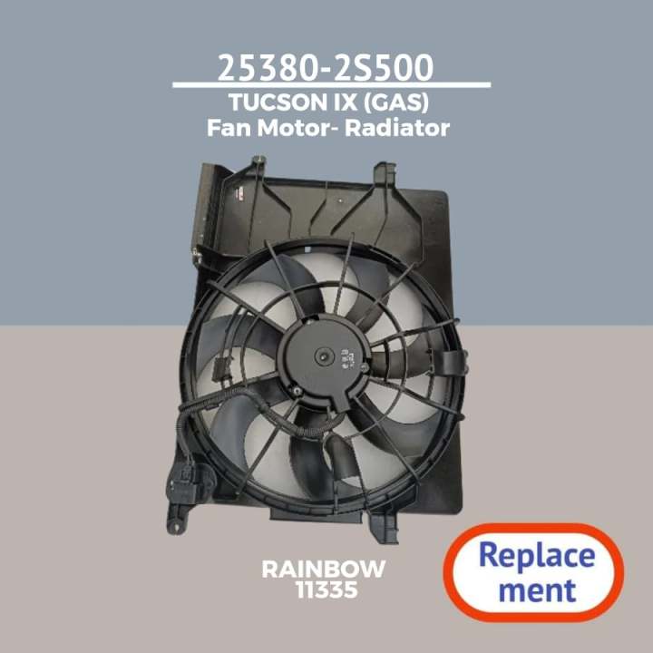 253802S500 Fan Motor-Radiator for HYUNDAI Tucson IX (Gas) [Replacement ...