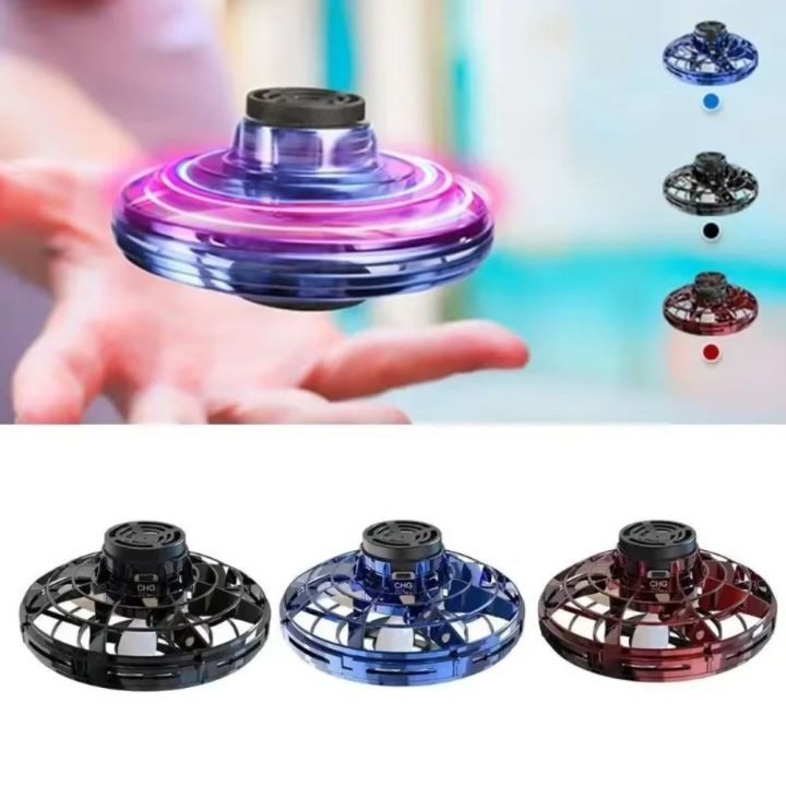 YUANXI XÍCH ĐU Con quay hồi chuyển ngón tay bay Xoay 360 ° Đèn Led Đồ ...