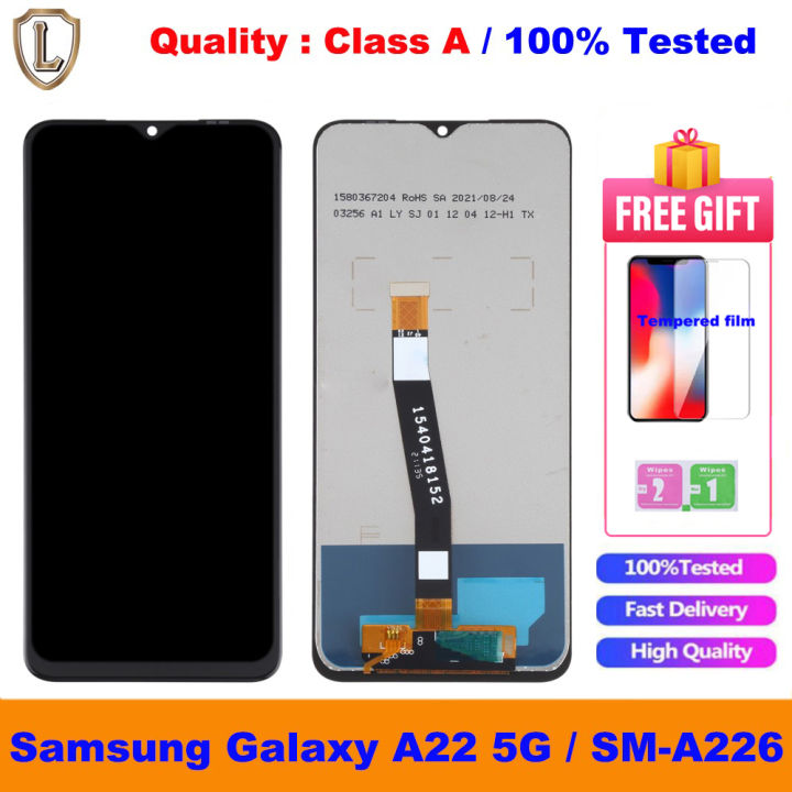 100% Tested Original LCD For Samsung Galaxy A22 5G LCD Display Touch ...