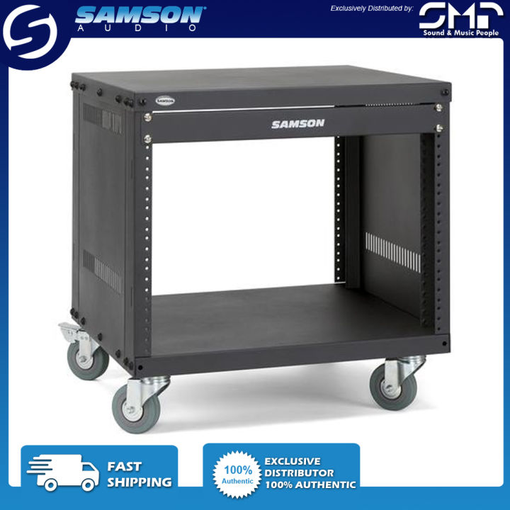 SAMSON SRK8 [ Universal 8-Space Equipment Rack Stand / Heavy Duty with ...