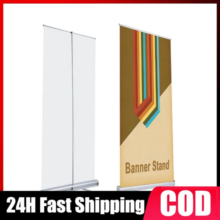 Roll Up Banner Stand (2ft x 5.25ft / 23.62in x 63 in) 60cm x 160cm ...