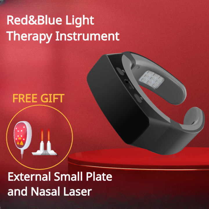 Red and Blue Light Therapy Device TV Shopping with The Same Cardio ...