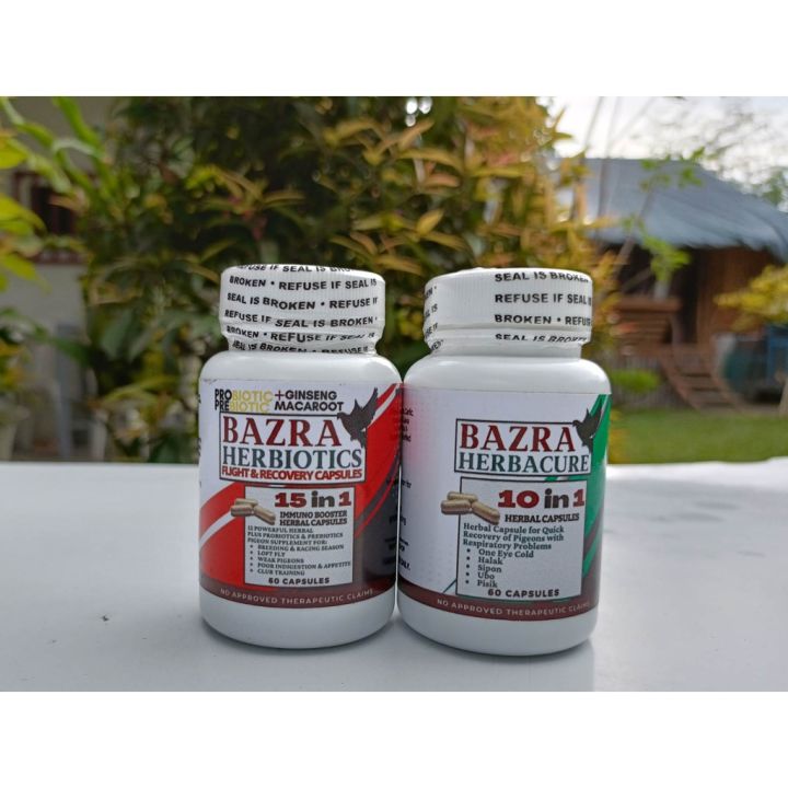 BAZRA HERBACURE AND HERBIOTIC 30's and 60's | Lazada PH