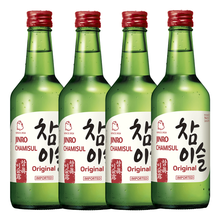 Jinro Chamisul Original Soju 360ml Bundle of 4 | Lazada PH