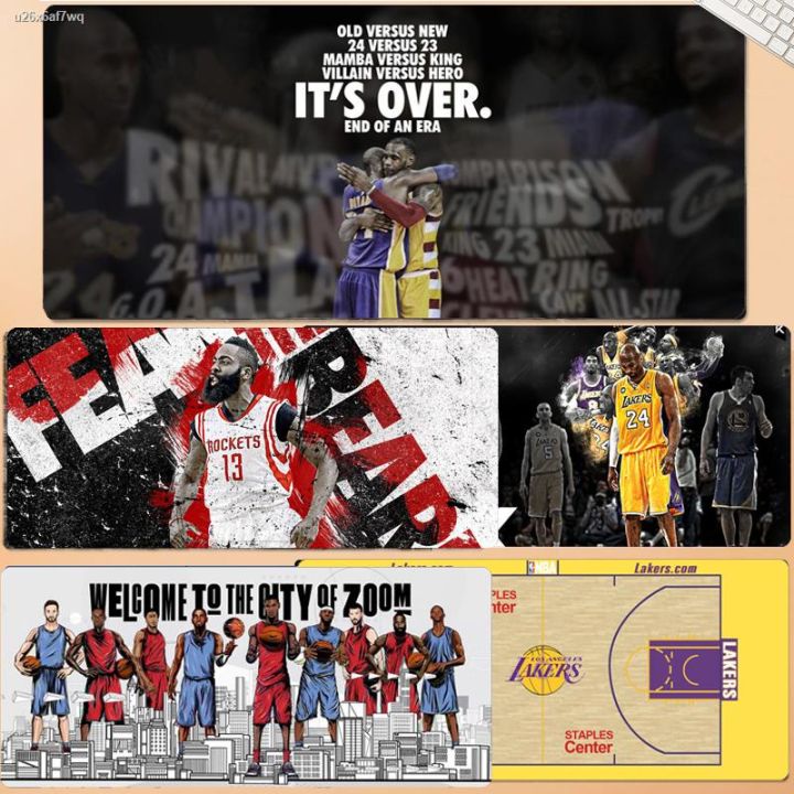 \65098NBA mouse pad Kobe Curry James Warriors Lakers Harden basketball ...