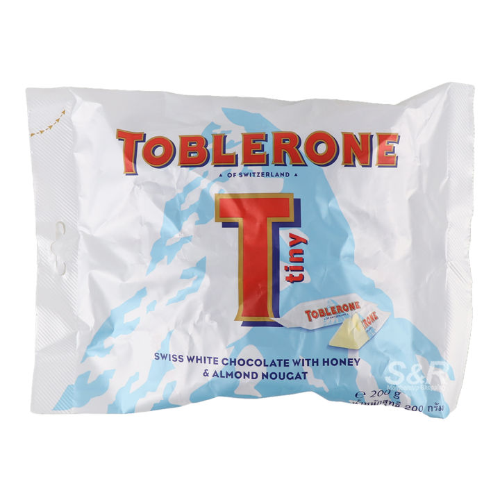 Toblerone White Minis 200g Exp: Aug 1, 2024 | Lazada PH