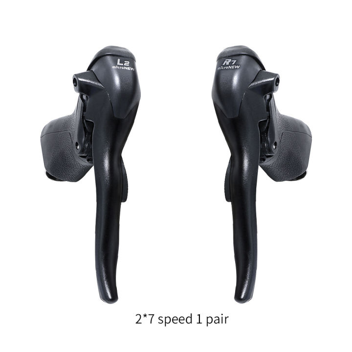 For Microshift STI Road Bike Shifters Double Trip 7/8/9/10/11 Speed ...