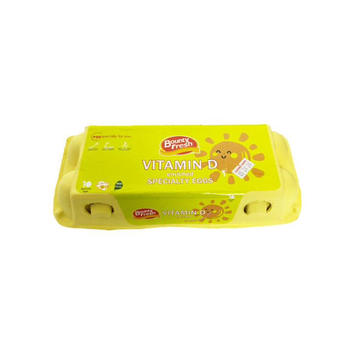 Fresh Vitamin D Enriched White Eggs (10pcs) by Bounty Fresh - [Same Day ...