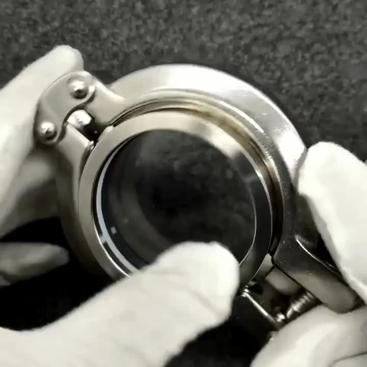 316L Stainless Steel Sight Glass Sanitary Grade Quick-loading Clamp ...