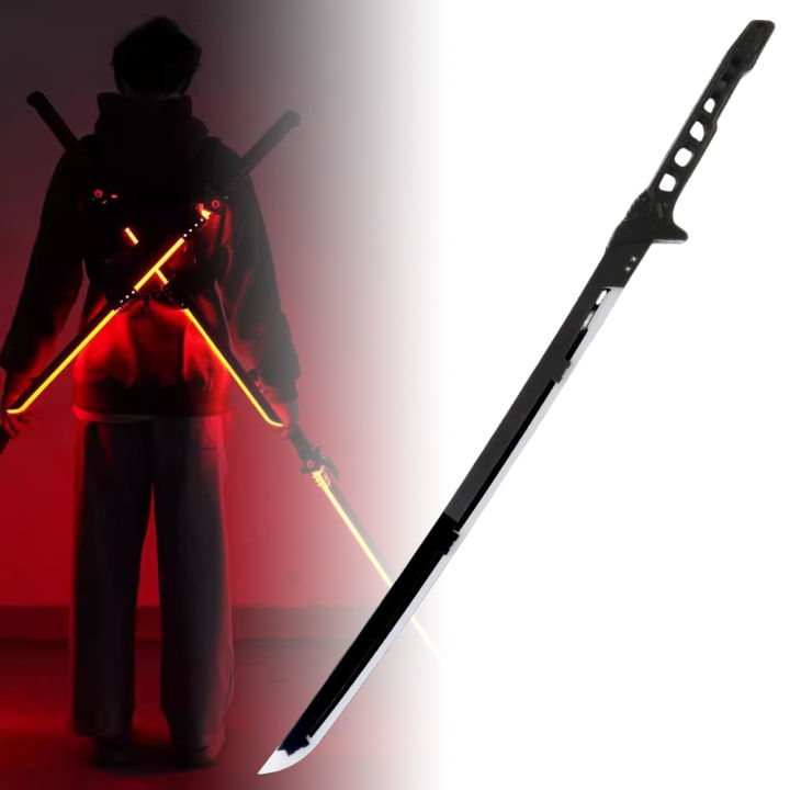 100cm Luminous Cyberpunk Katana Led Light Sword Anime Cosplay Prop ...