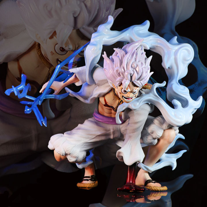COD Gear 5 Luffy Action Figure One Piece Luffy Gear 5 Figure With Box ...