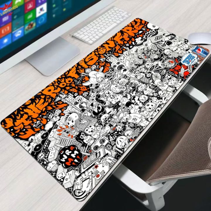 Graffiti Mausepad Mouse Pad Xxl Extended Desk Mat 900x400 Gaming ...