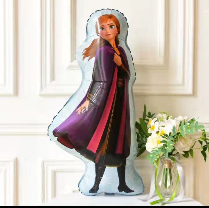 33 inches INS style Frozen theme Anna model happy birthday party ...