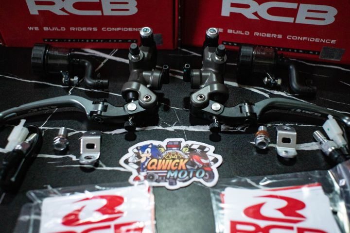 RCB S1 Forged Titanium Brake Master 17mm Dual Tank (Nmax,Xmax,Pcx160 ...