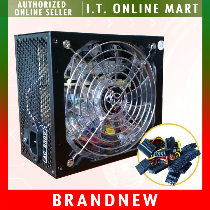 TrendSonic 700W ATX Power Supply for Desktop PC w/ Free Power Cord ...